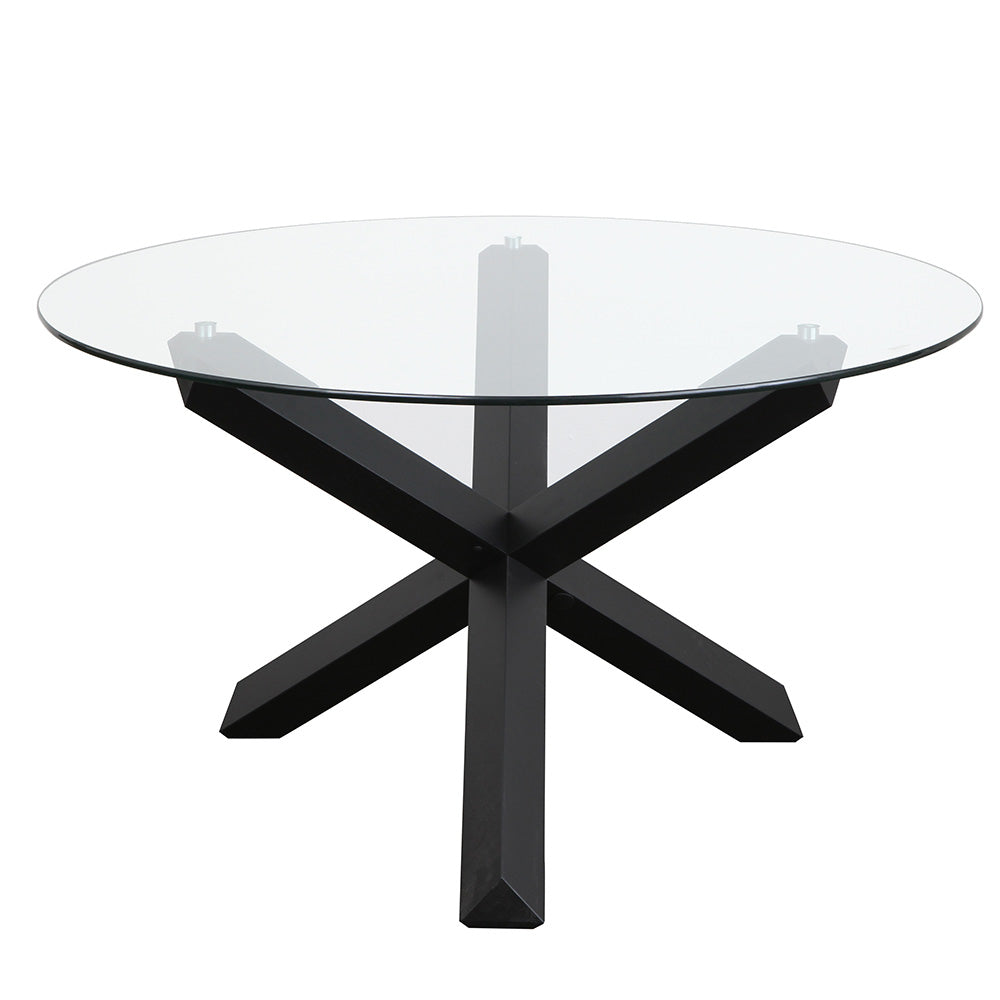 Salata Glass Dining Table – Yen Concept